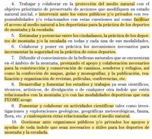 ¿Para qué sirve la FEDME? | A2 Consultoría Outdoor